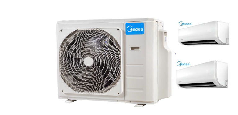 Midea multi split inverter 21000 btu sa dve zidne jedinice 9k+12k - ART ...